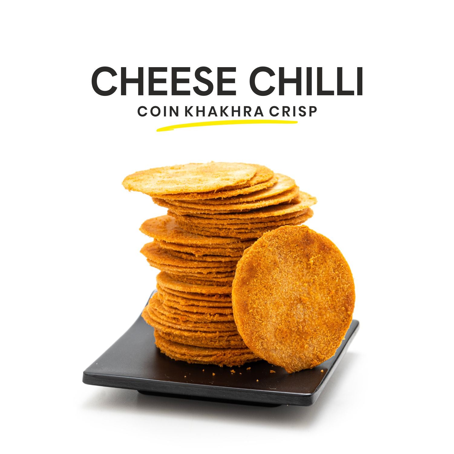 Cheese Chilli - Coin Khakhra with Schezwan Chutney (150g) – Stuti Khakhra