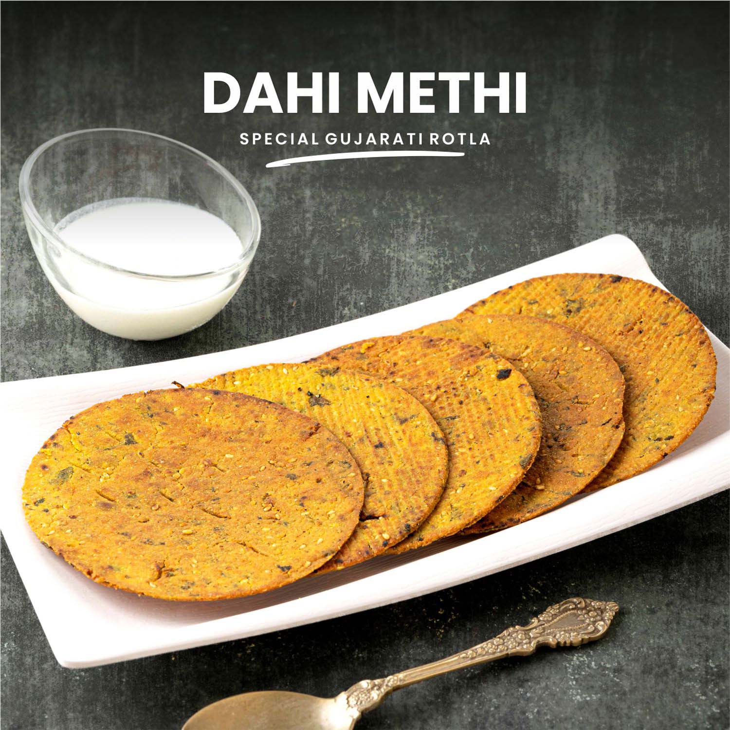 Dahi Methi Rotla - 200g – Stuti Khakhra