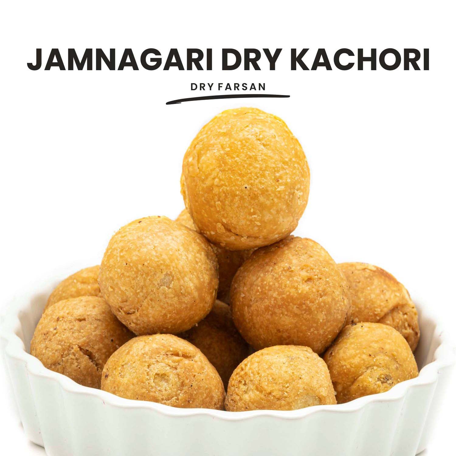 Dry Jamnagari Kachori (200g) – Stuti Khakhra
