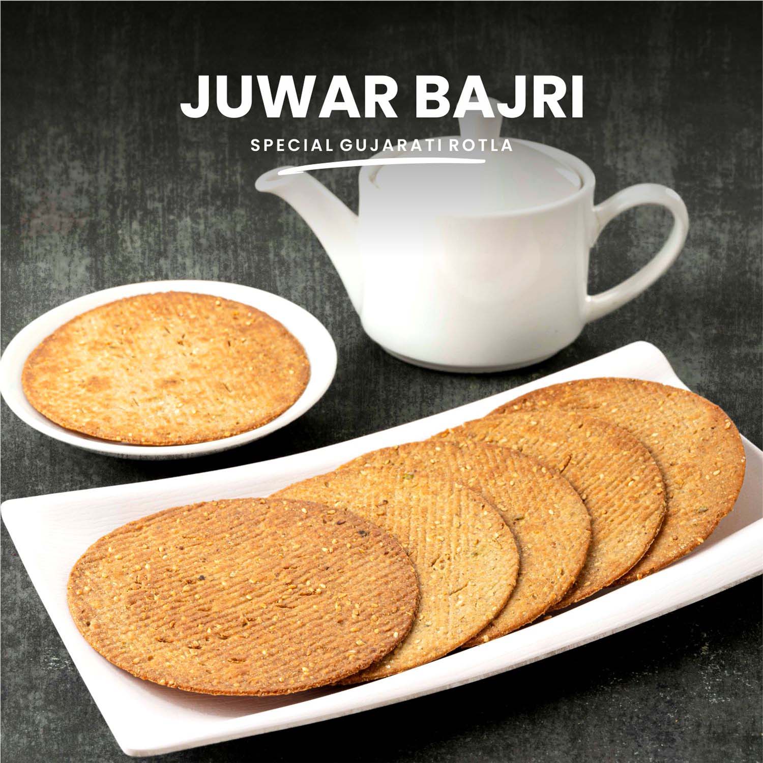 Juwar Bajri Rotla - 200g – Stuti Khakhra