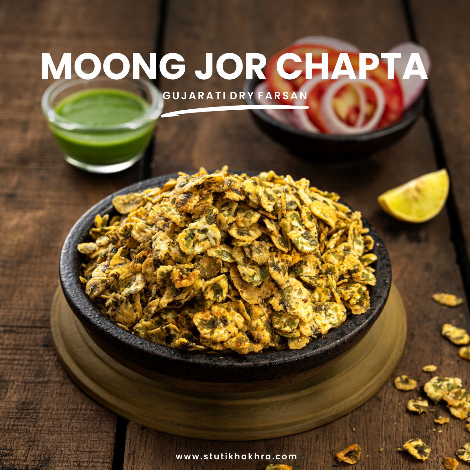 Moong Jor Chapta (200g) – Stuti Khakhra