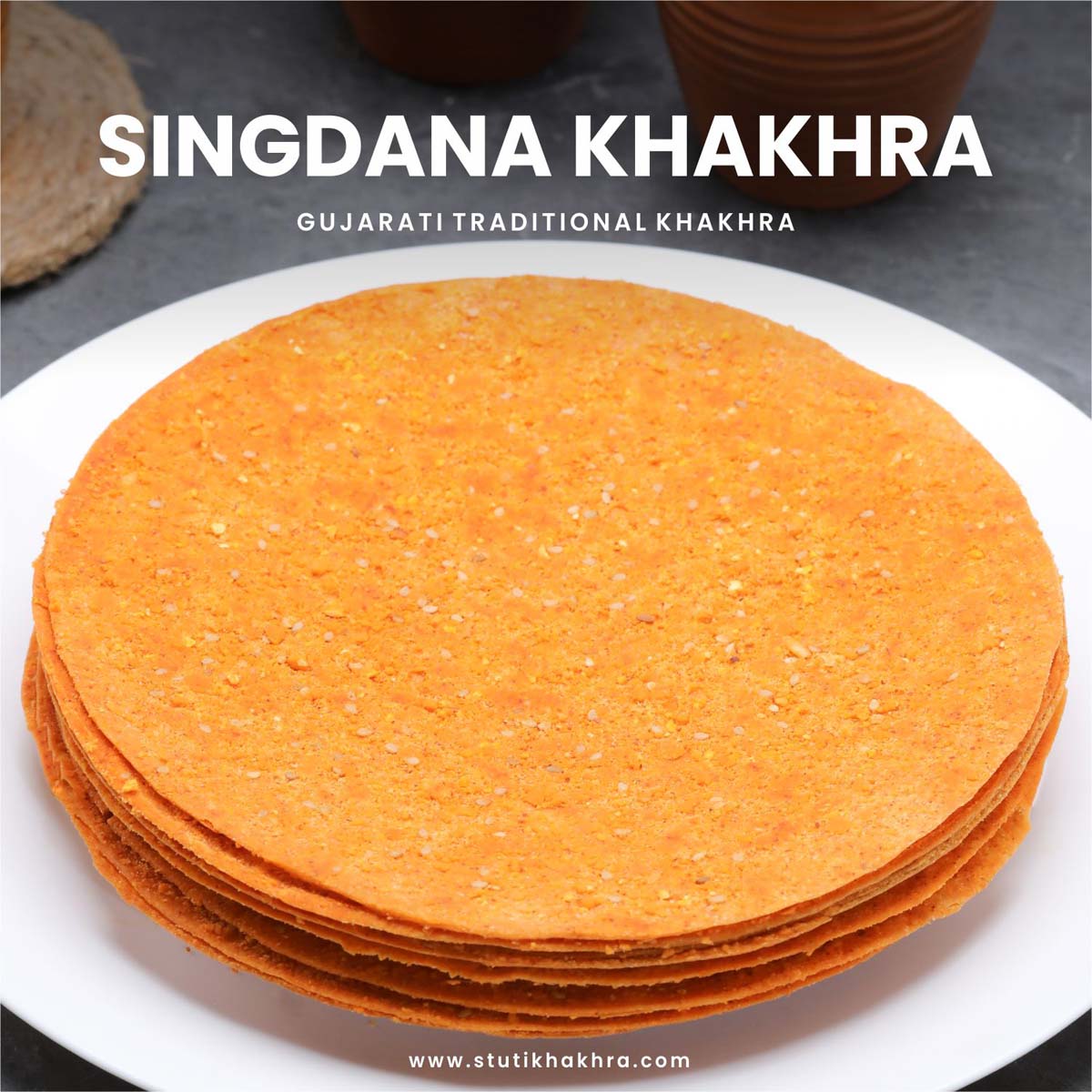 Singdana Khakhra - 200g – Stuti Khakhra