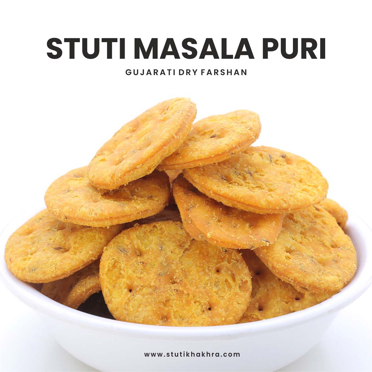 Stuti Masala Puri (200g) – Stuti Khakhra