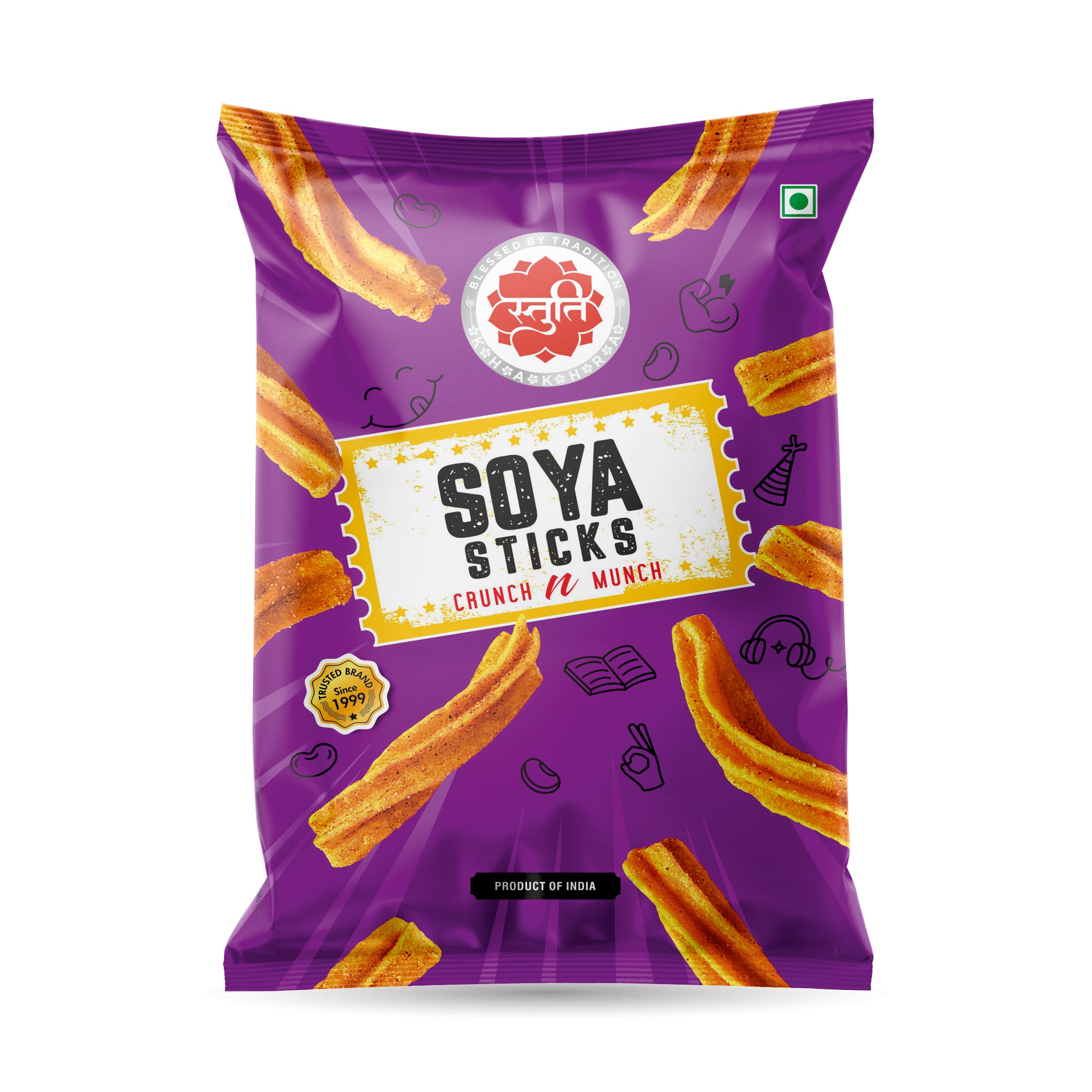 Classic Soya Sticks (200g) – Stuti Khakhra